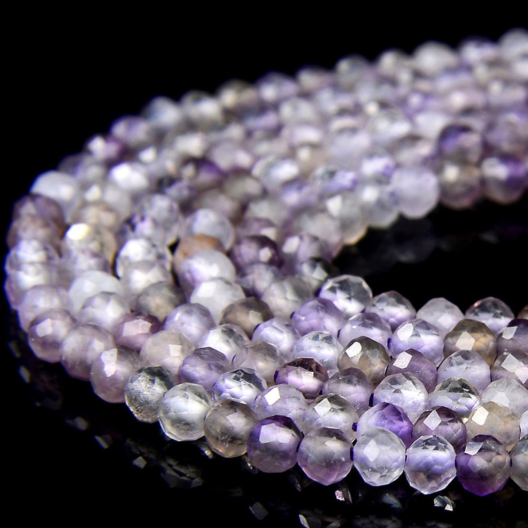 Natural Amethyst Gemstone Grade A Micro Faceted Round 2MM 3MM Loose ...