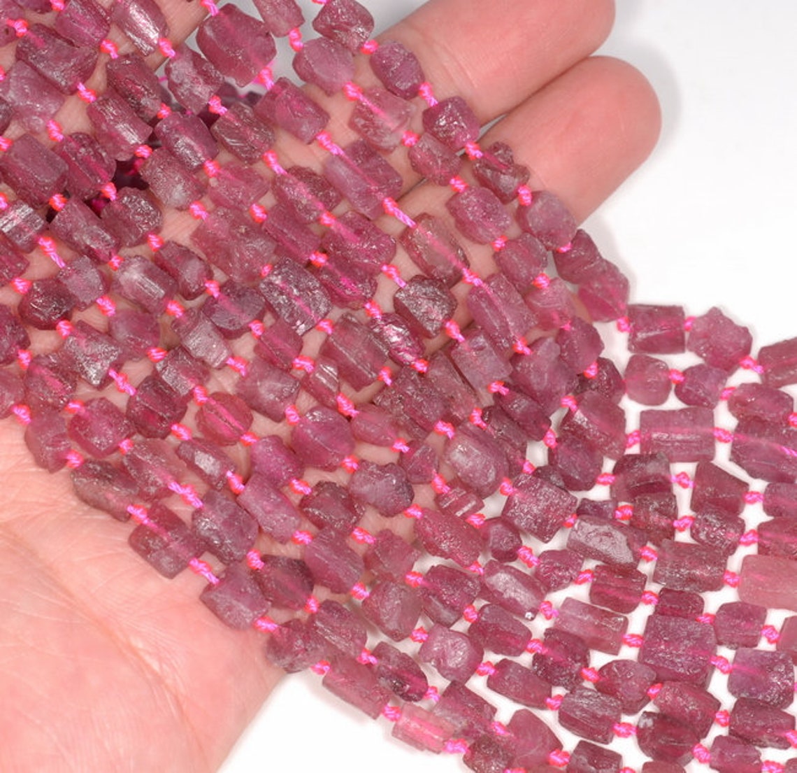 8X6-6X4MM Rubellite Gemstone Grade AAA Rough Nugget Pebble - Etsy