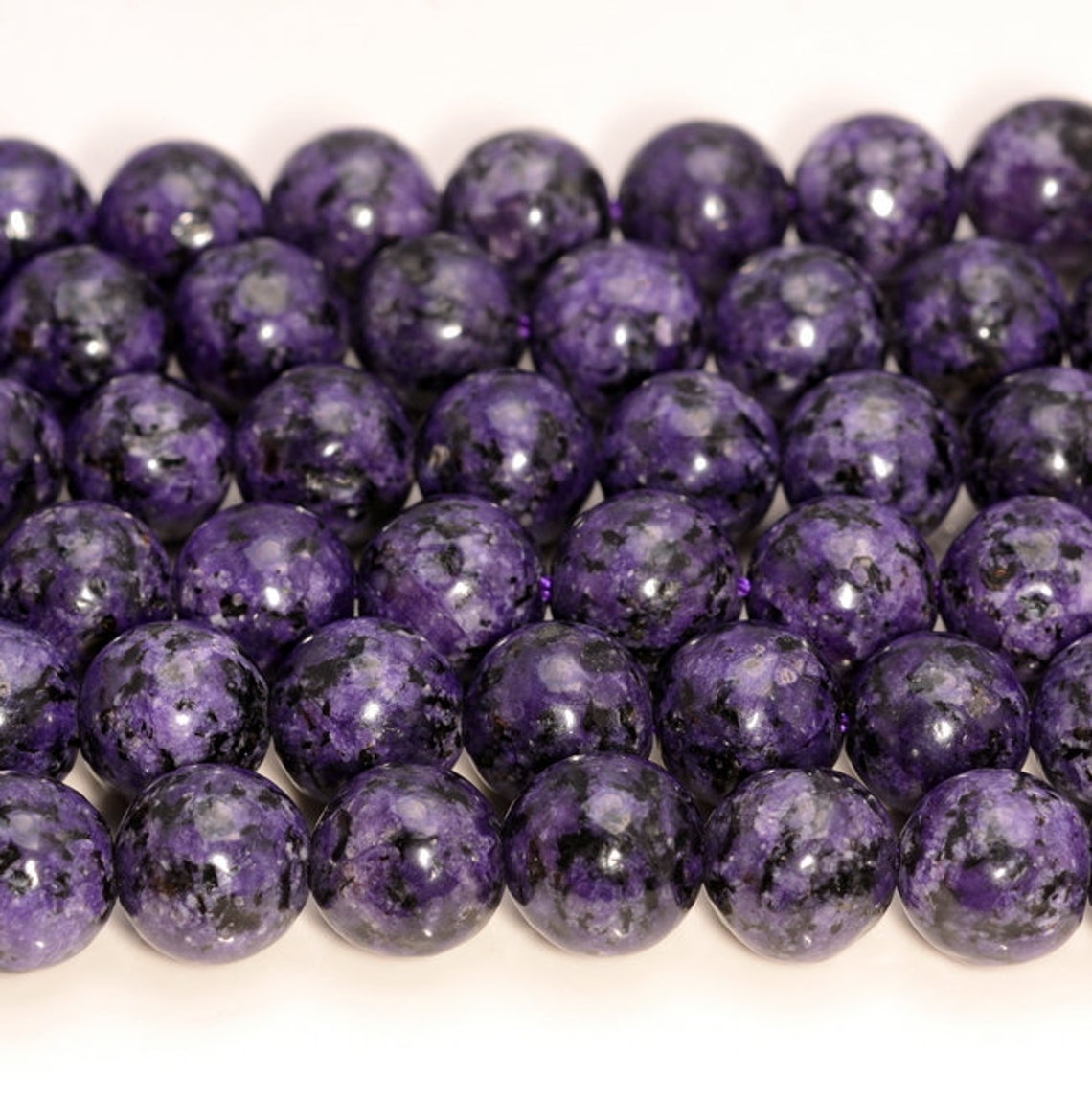 Purple Jasper Gemstone 6mm 8mm 10mm 12mm Round Loose Beads - Etsy