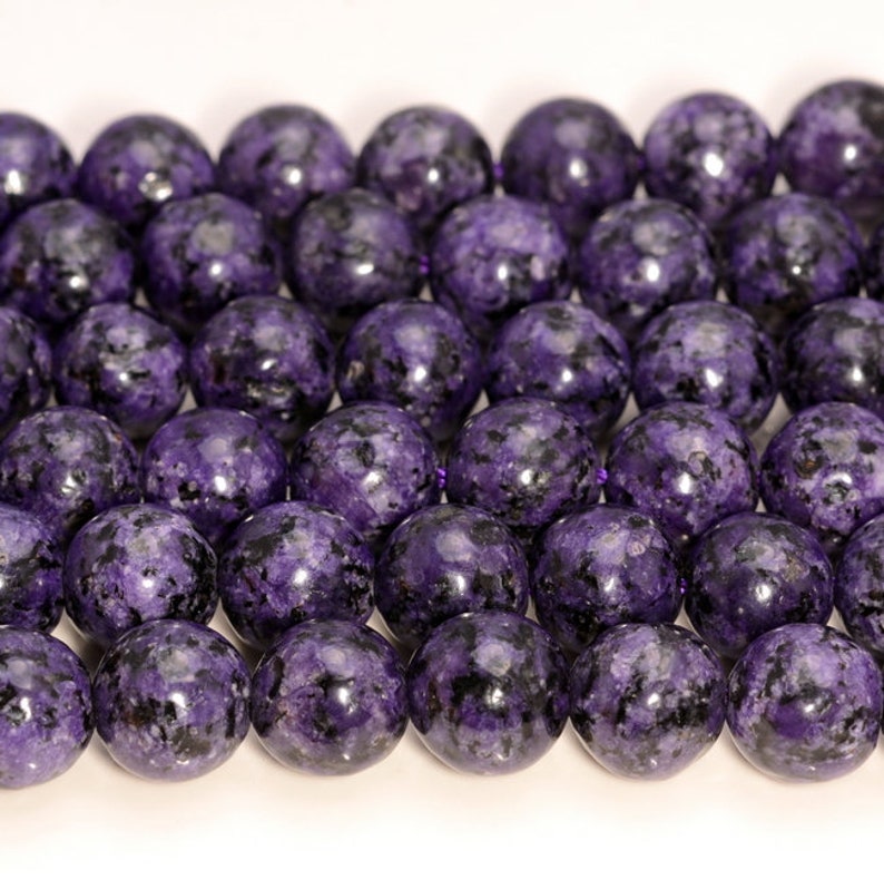 Purple Jasper Gemstone 6mm 8mm 10mm 12mm Round Loose Beads - Etsy