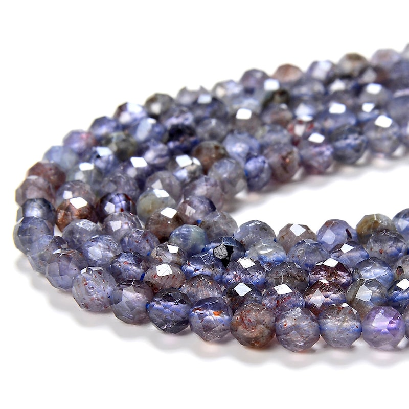 Aaa Sunstone Iolite Beads - Etsy