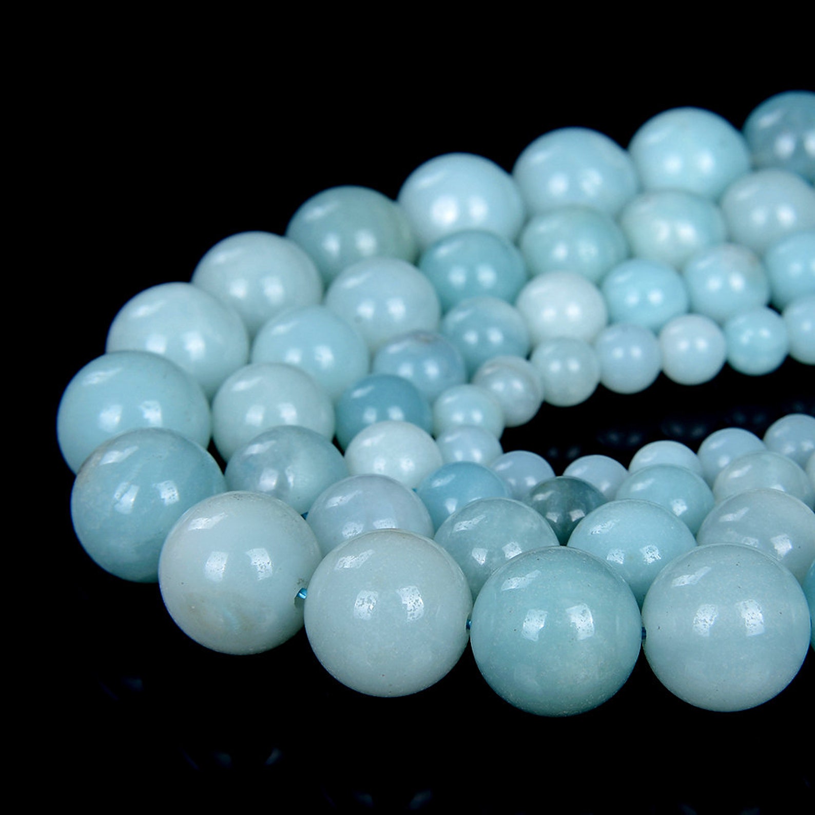 Peruvian Amazonite Gemstone Grade AAA Round 6MM 8MM 10MM 12MM - Etsy