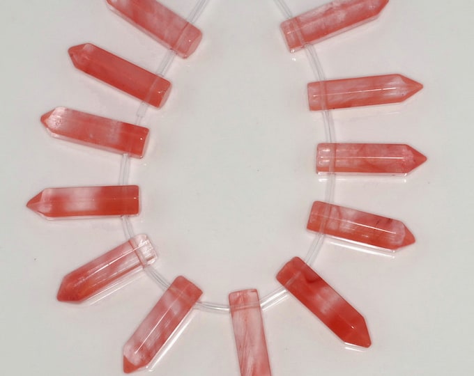 31x8mm Crystal Point Healing Crystal Bullet Stone,healing Crystals ...