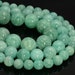 Genuine Peruvian Amazonite Gemstone Grade AAA Round 5mm 6mm 7-8mm 8mm ...