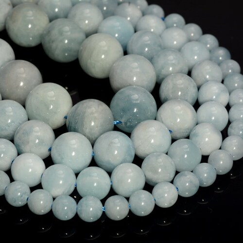Genuine Peruvian Amazonite Gemstone Grade AAA Round 6mm 8mm - Etsy
