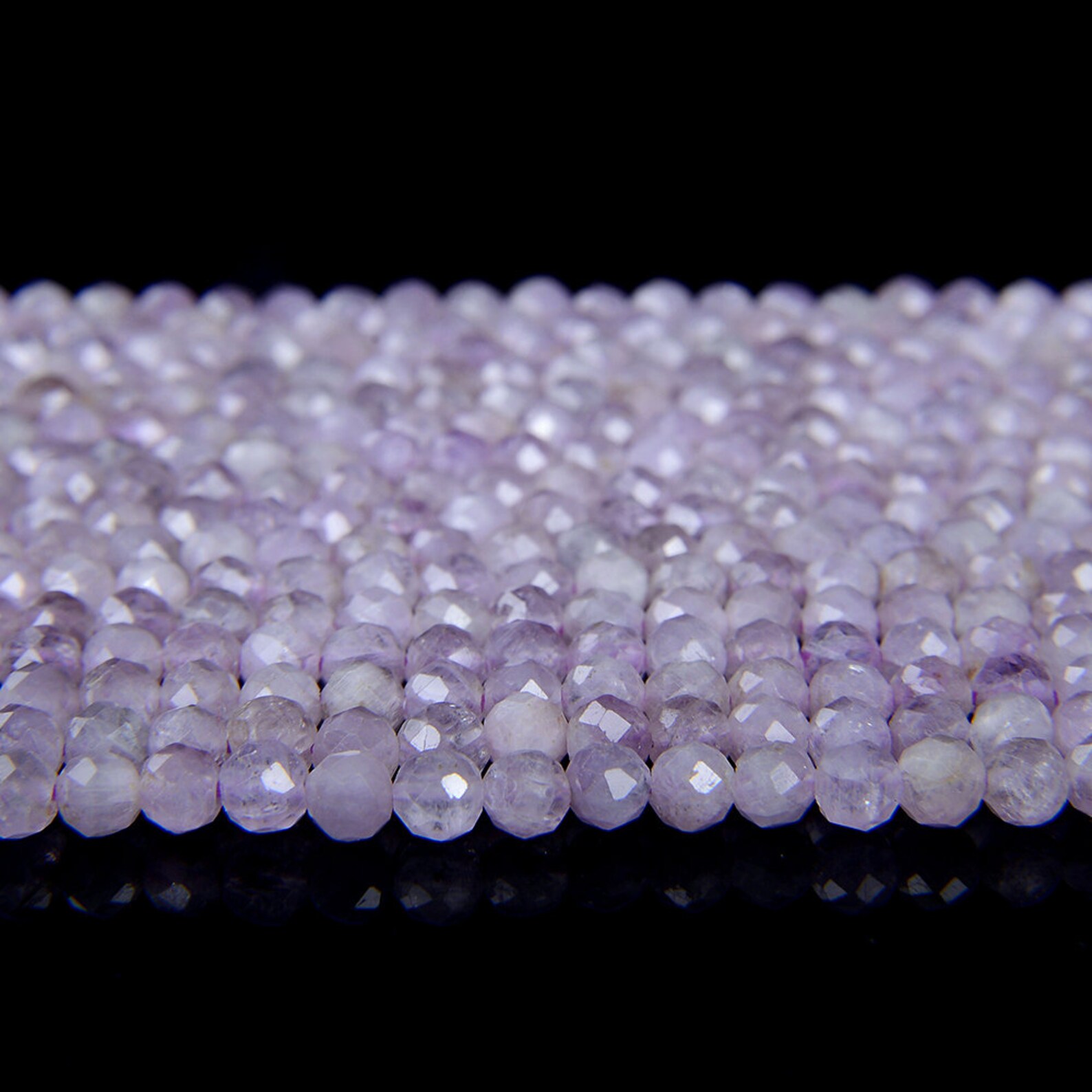 Natural Kunzite Gemstone Violet Purple Grade AA 2mm 3mm 4mm Micro ...