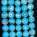 6MM Turquoise Blue Imperial Jasper Gemstone Round Loose Beads 15 Inch ...