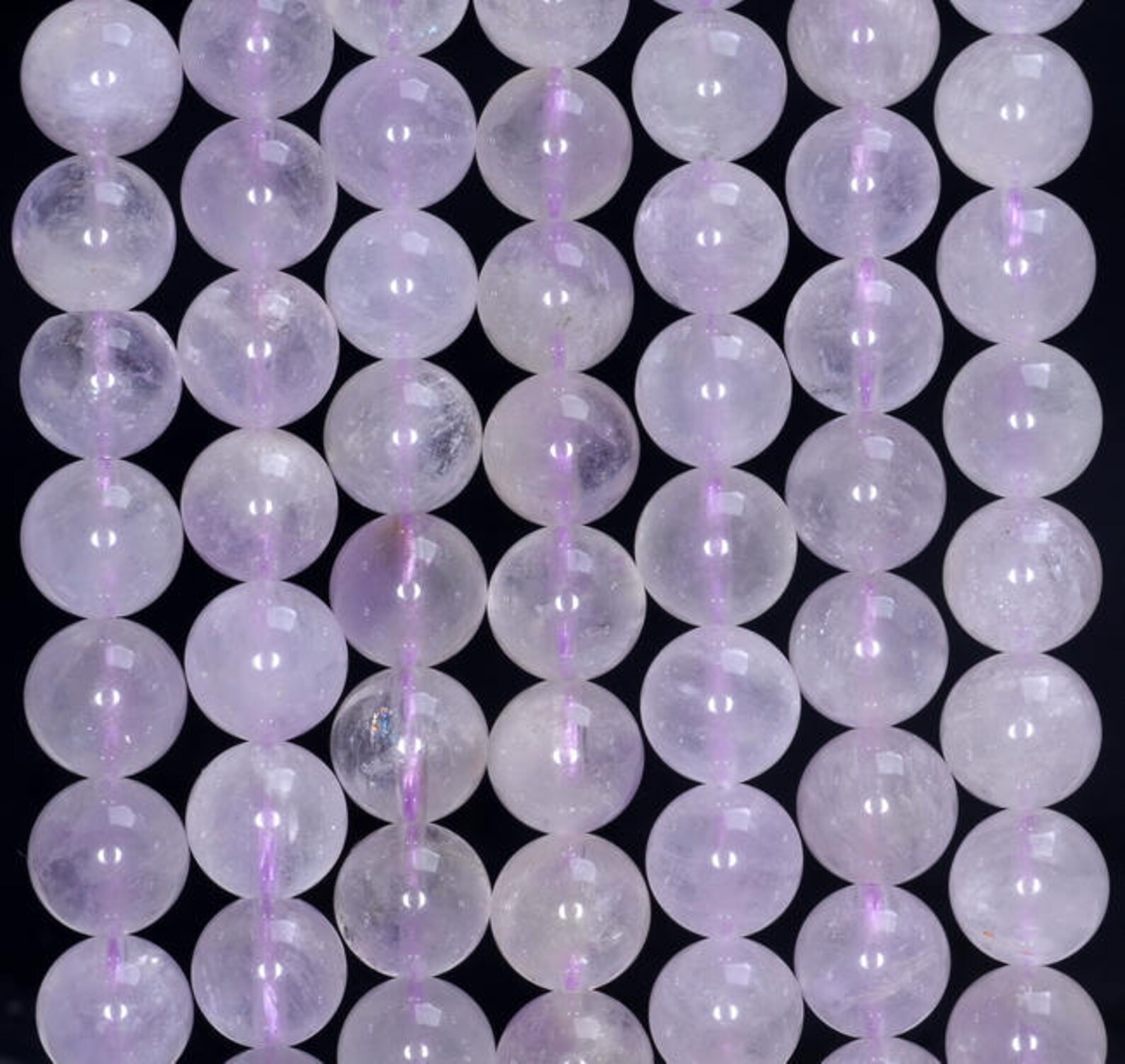 8mm Lavender Amethyst Gemstone Grade AA Purple Round Loose | Etsy