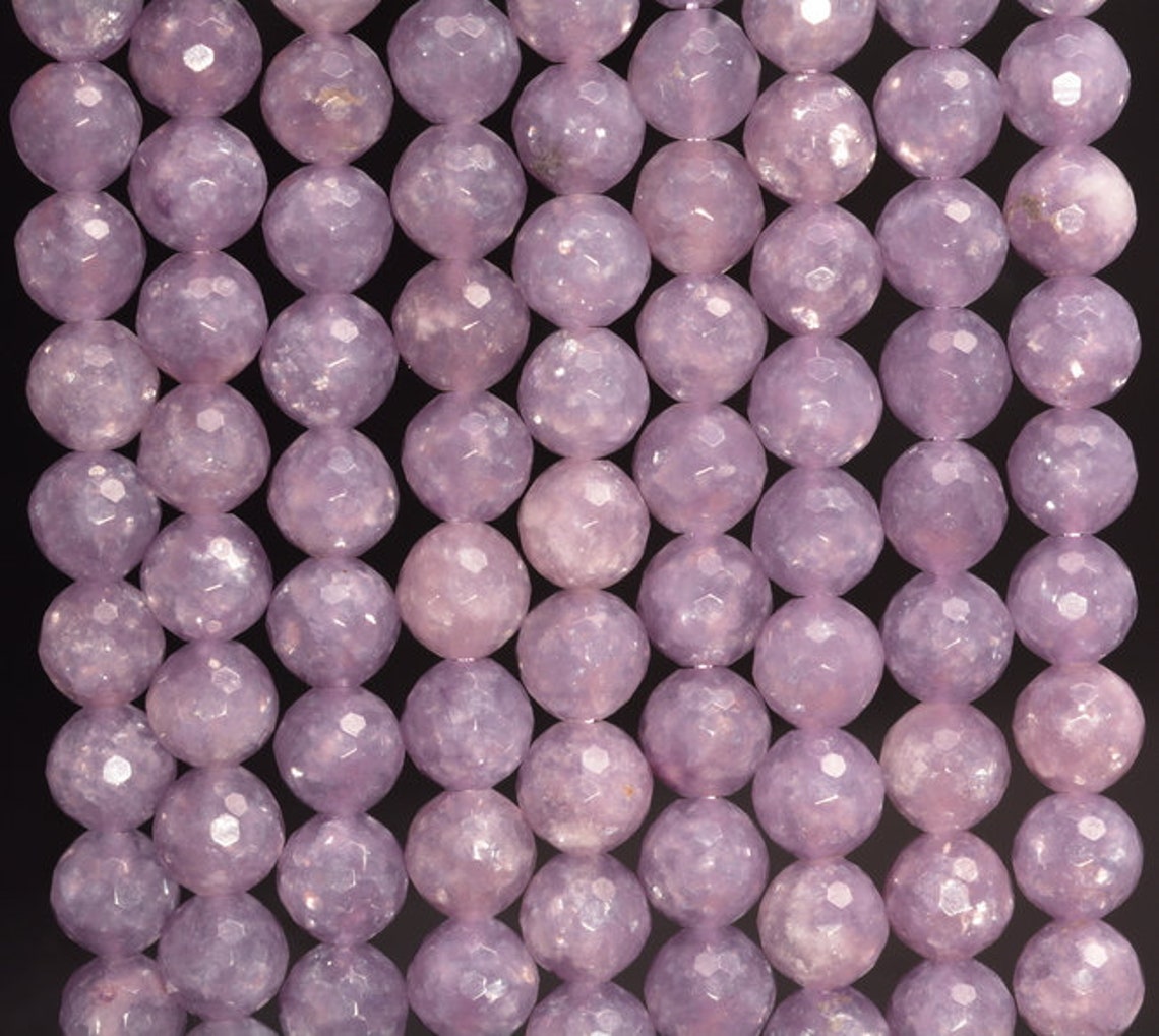 Genuine Natural Lavender LepidoliteGemstone Grade AAA Purple | Etsy