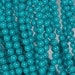 8MM Green Matrix Turquoise Gemstone Round Loose Beads 15.5 Inch Full ...