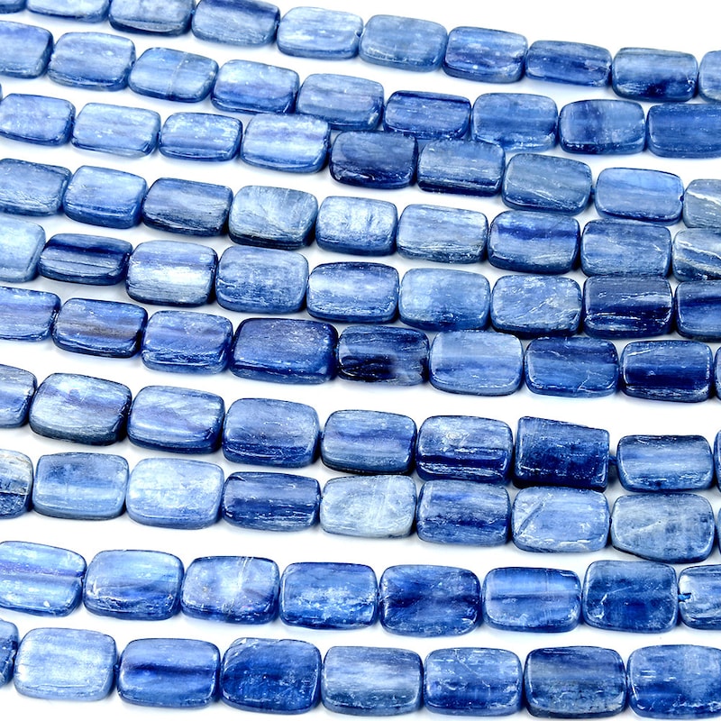 Rectangular Kyanite Beads - Etsy