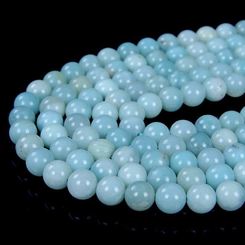 Peruvian Amazonite Gemstone Grade AAA Round 6MM 8MM 10MM 12MM - Etsy