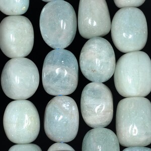 20X15-17X14MM Aquamarine Gemstone Grade A Irregular Nugget Loose Beads ...