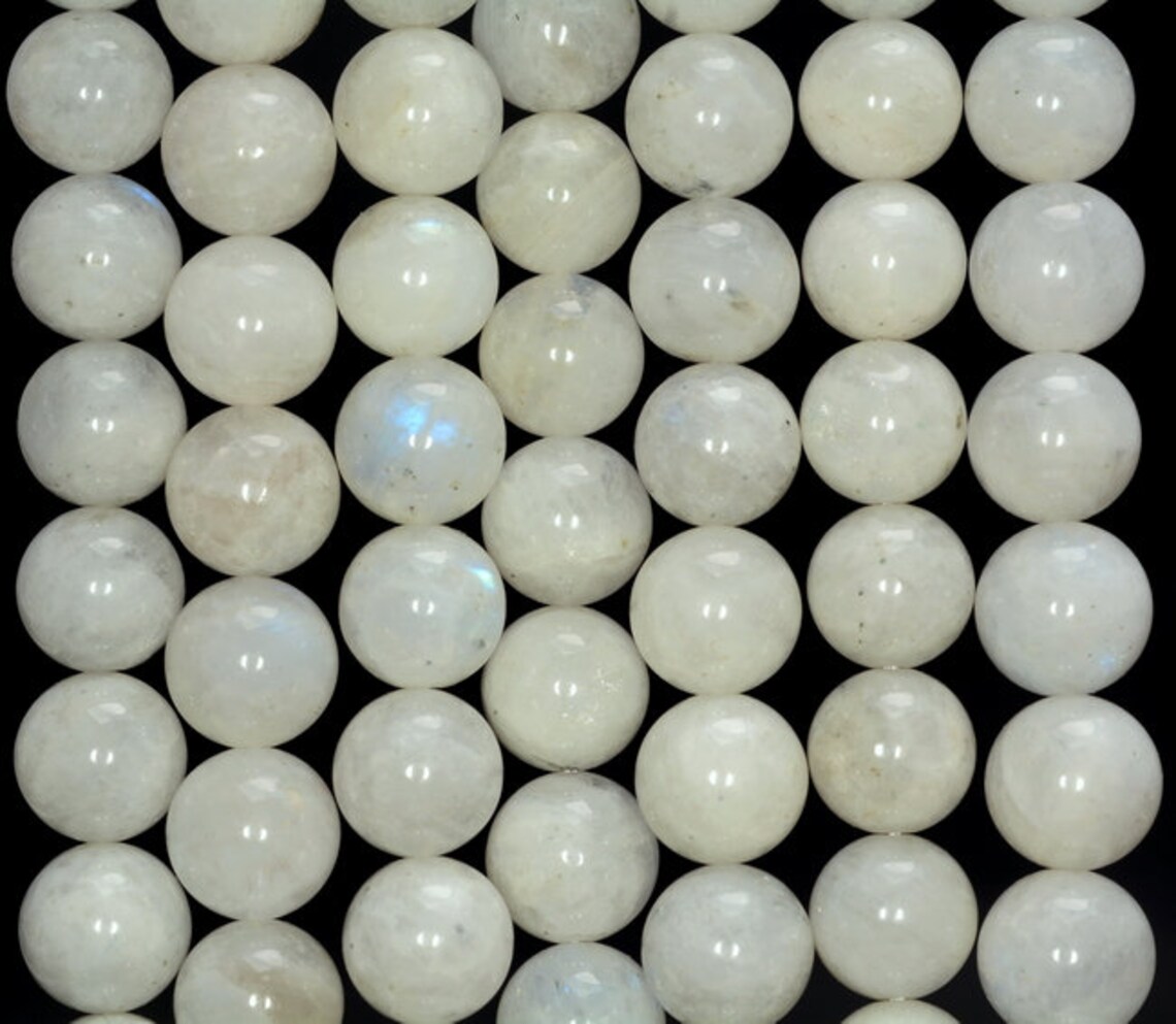 SALE Genuine Rainbow Moonstone Gemstone Indian Grade AA | Etsy