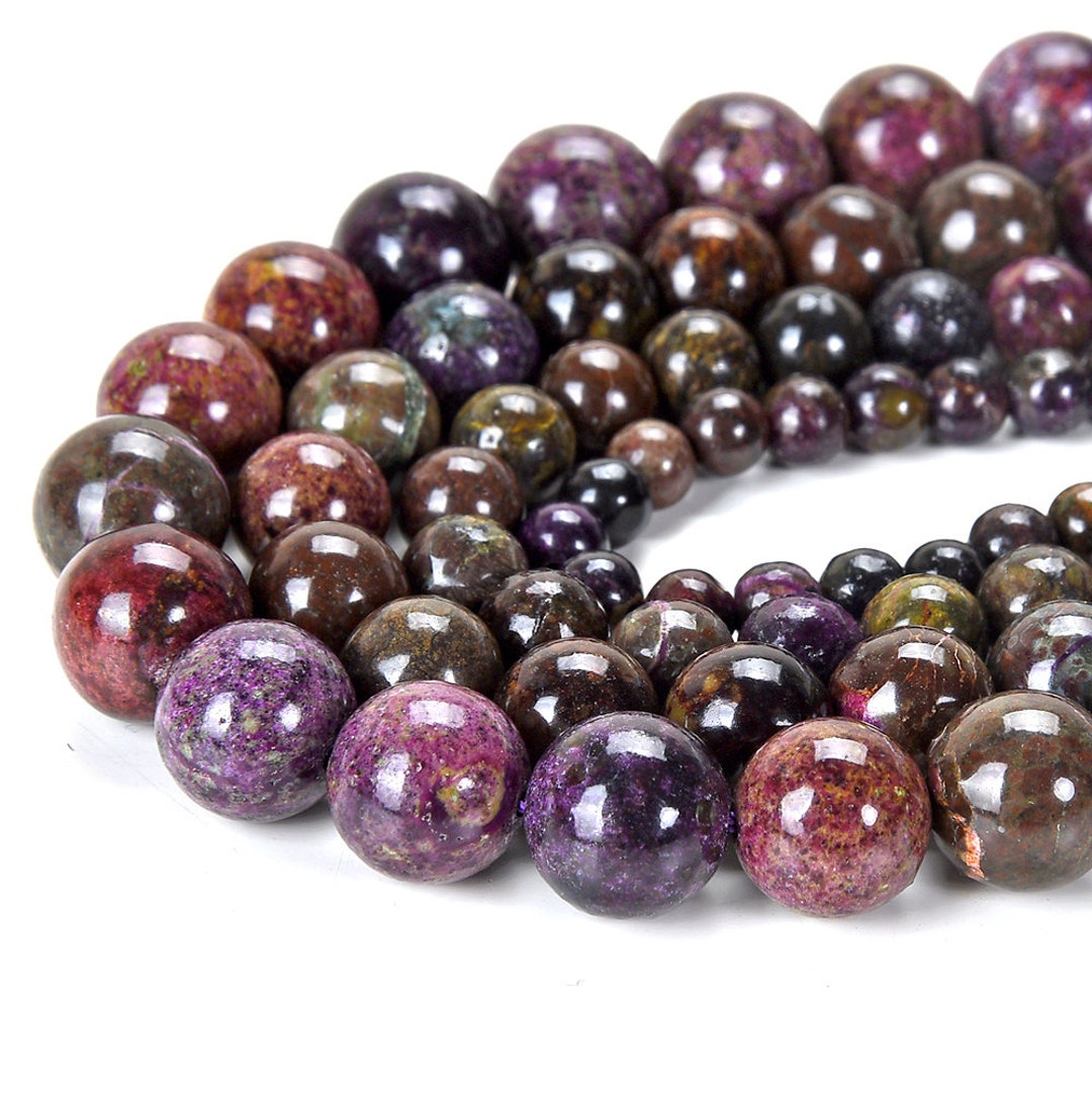 Natural Atlantisite Stichtite Gemstone Grade AA Round 4MM 6MM 7MM 8MM ...