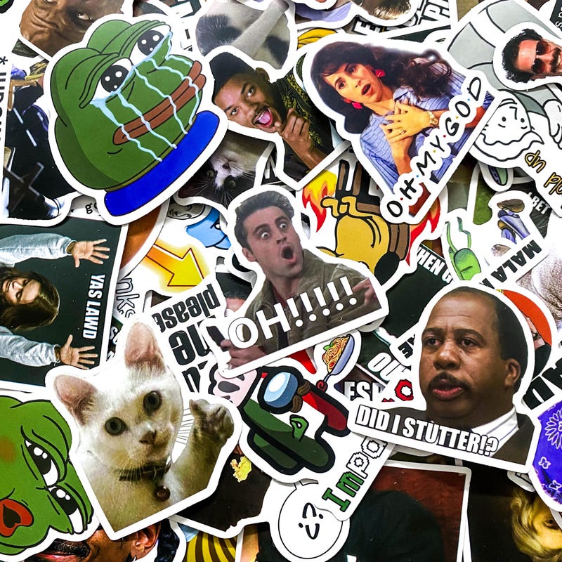 Meme stickers - Etsy Nederland