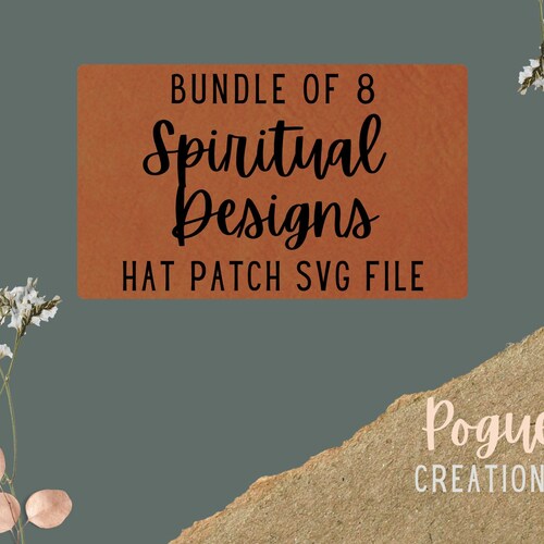 Hat Patch SVG File Spiritual Bundle - Etsy