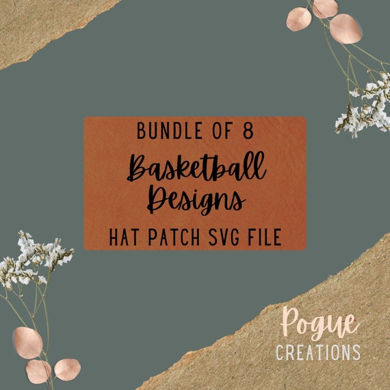 Hat Patch SVG File Basketball Bundle - Etsy