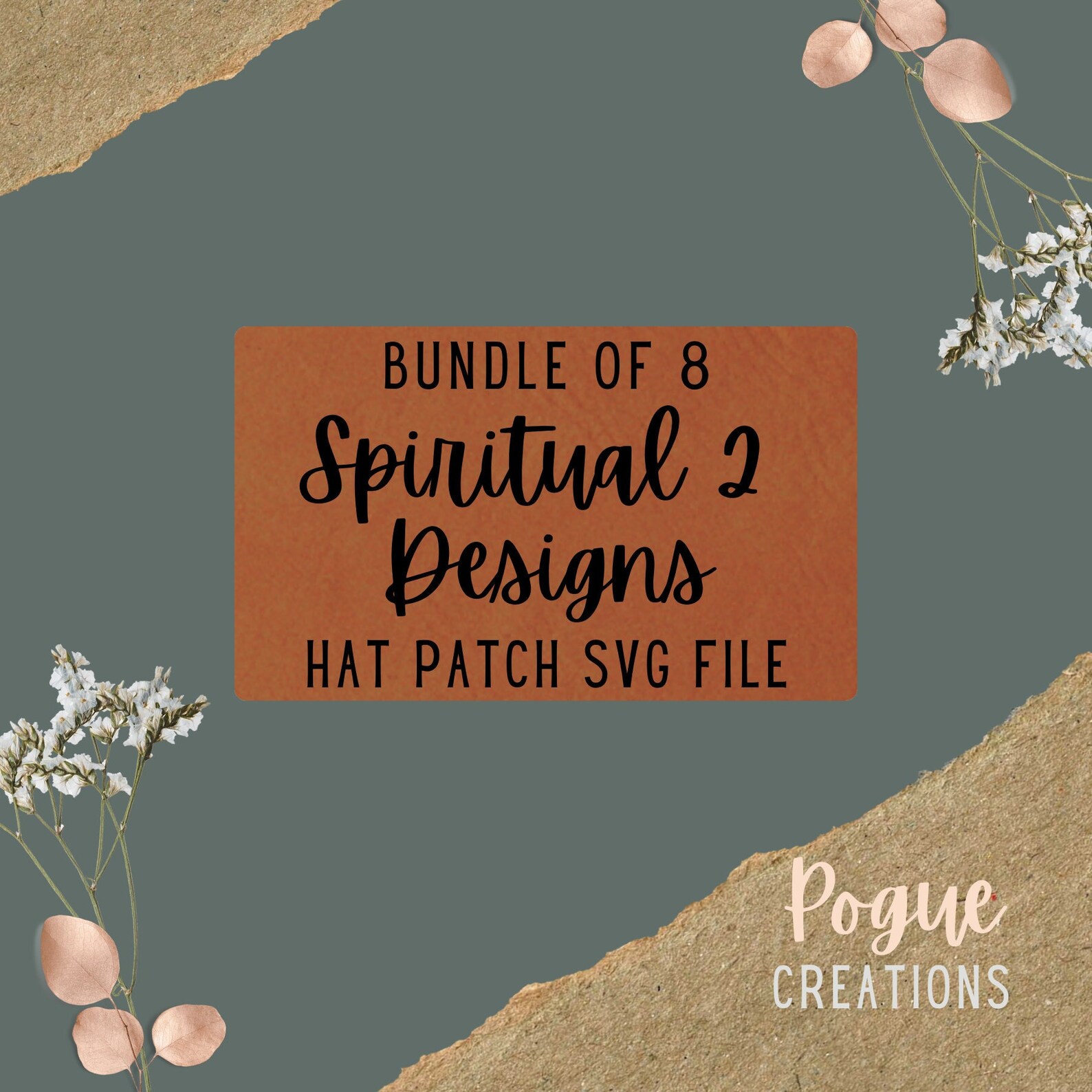 Hat Patch SVG File - Spiritual 2 Bundle - Etsy