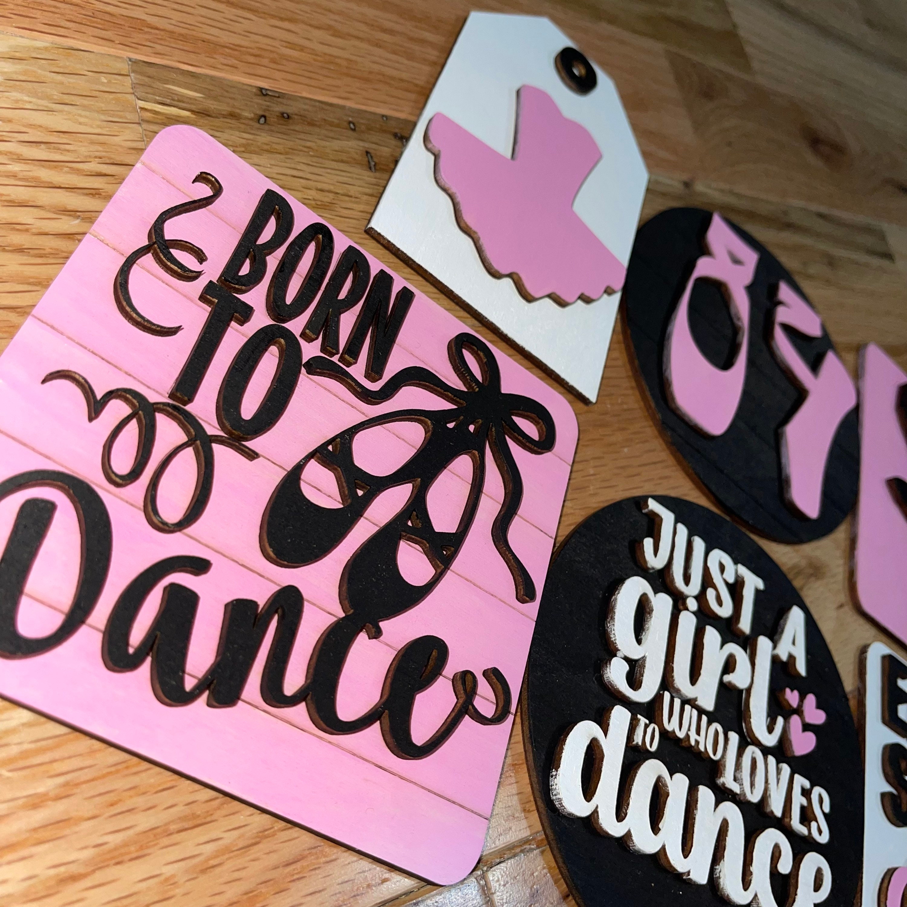 Dance Tier Tray Laser Cut File - Etsy