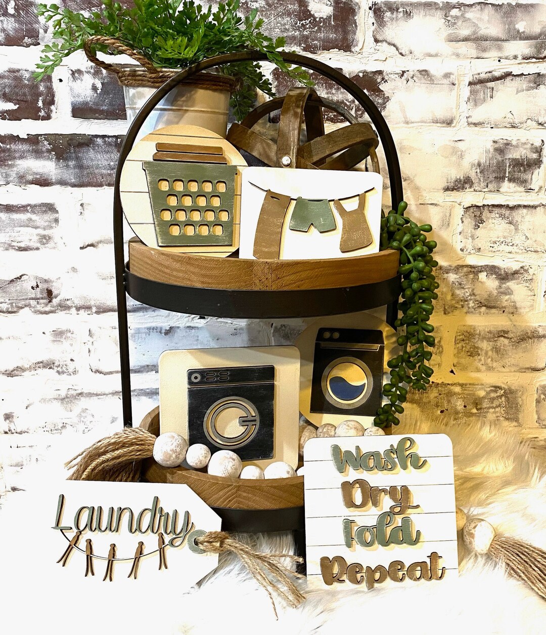 Laundry Tier Tray Laser Cut File - Etsy