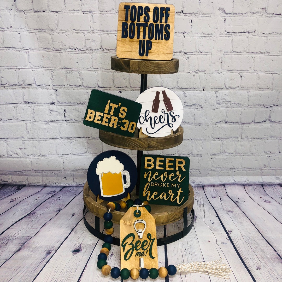 Beer Tier Tray Laser Cut File - Etsy