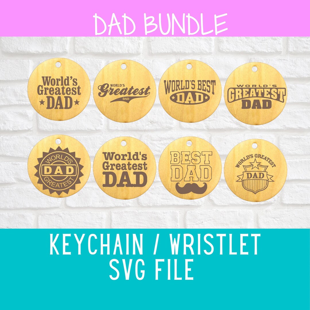 Wristlet/keychain SVG - Dad Bundle - Etsy