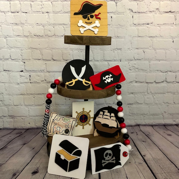 Pirate Laser Cut - Etsy