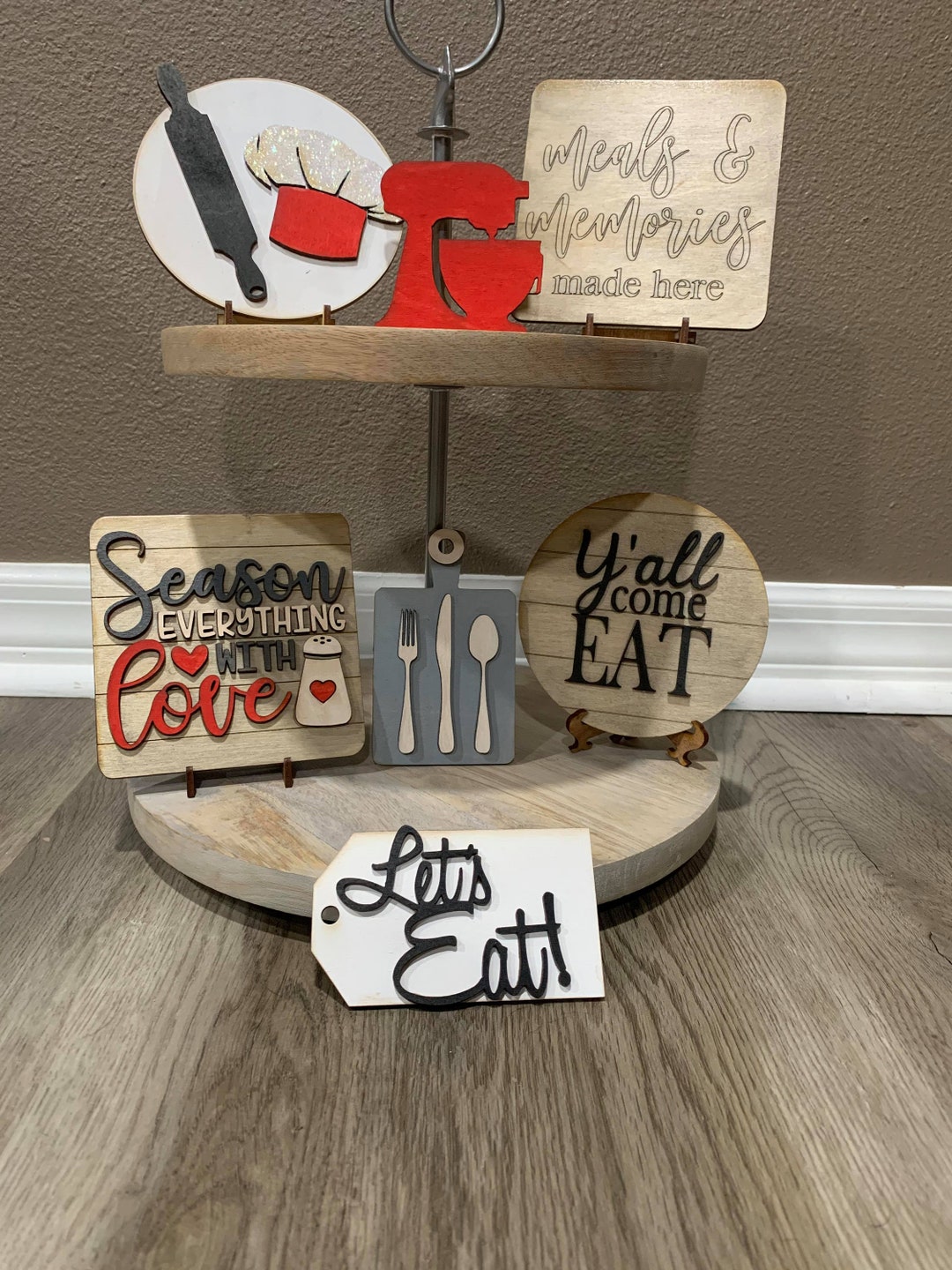 Kitchen Tier Tray Laser Cut File - Etsy