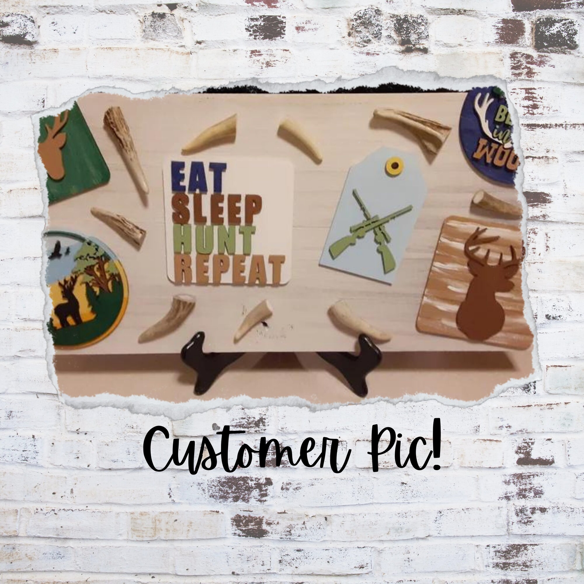 Hunting Tier Tray Laser Cut File - Etsy