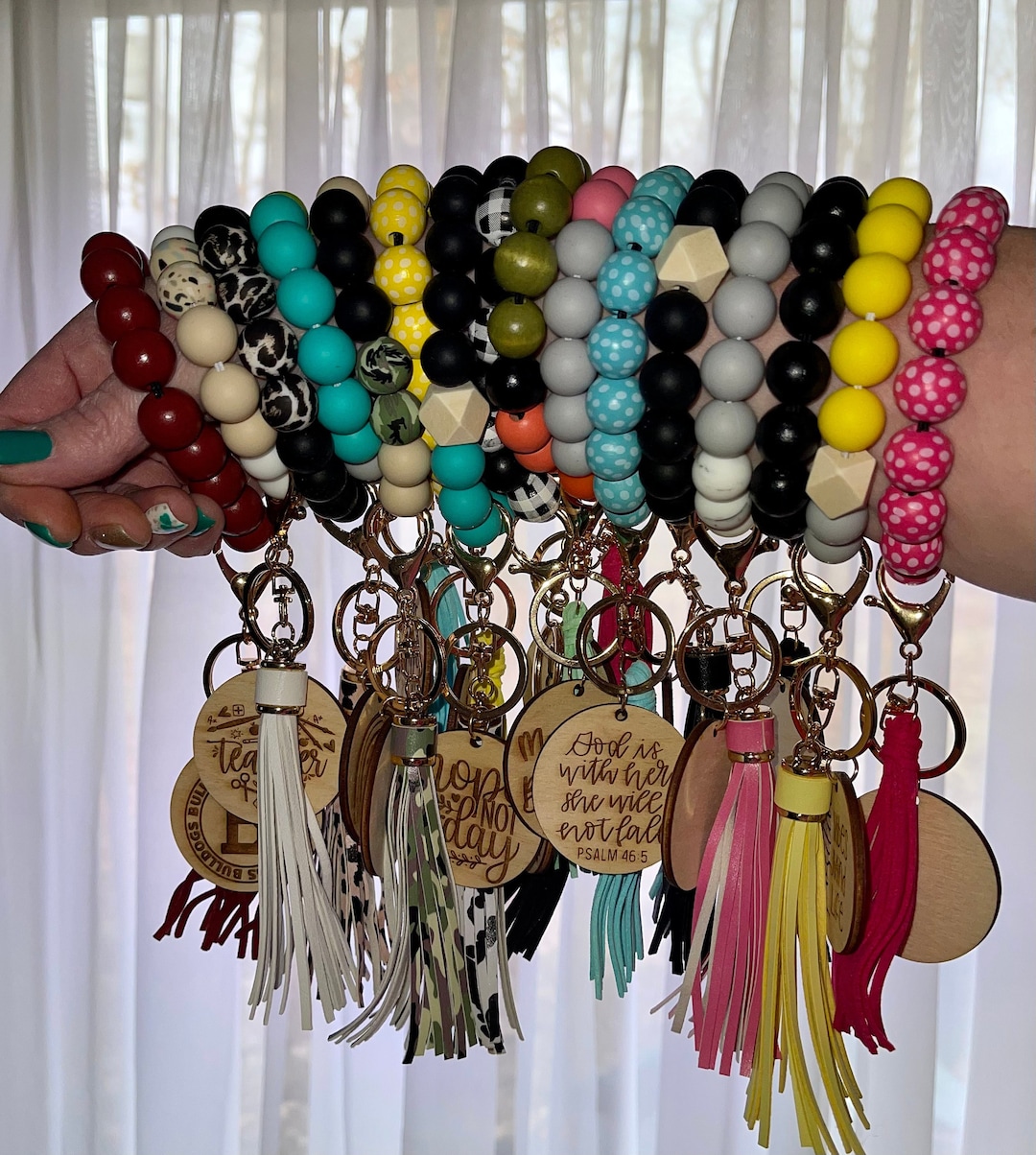 Keychain Wristlet Mixed Bundle - 45 Designs Included - Laser Cut File ...