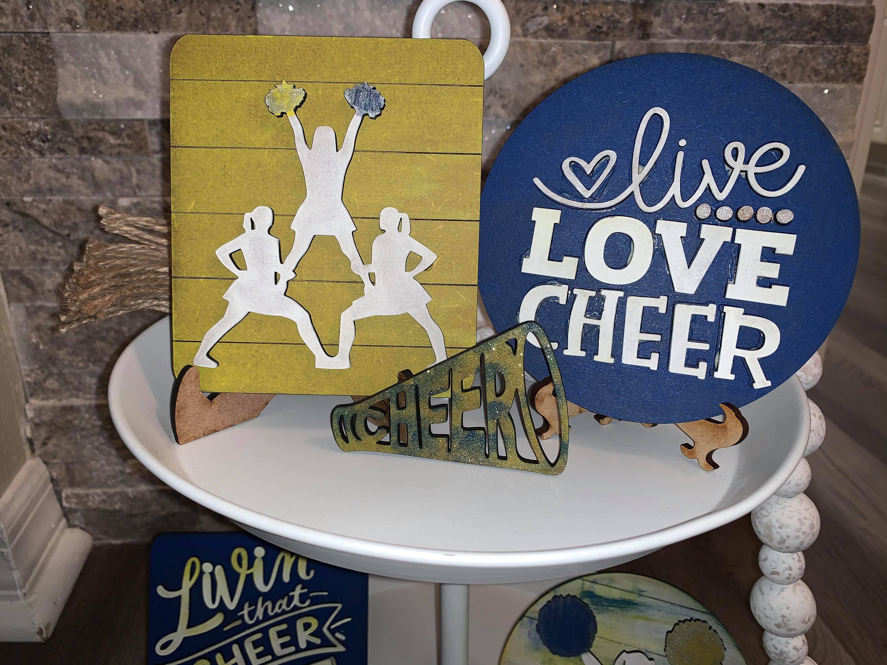 Cheer Tier Tray DIY Kit - Etsy