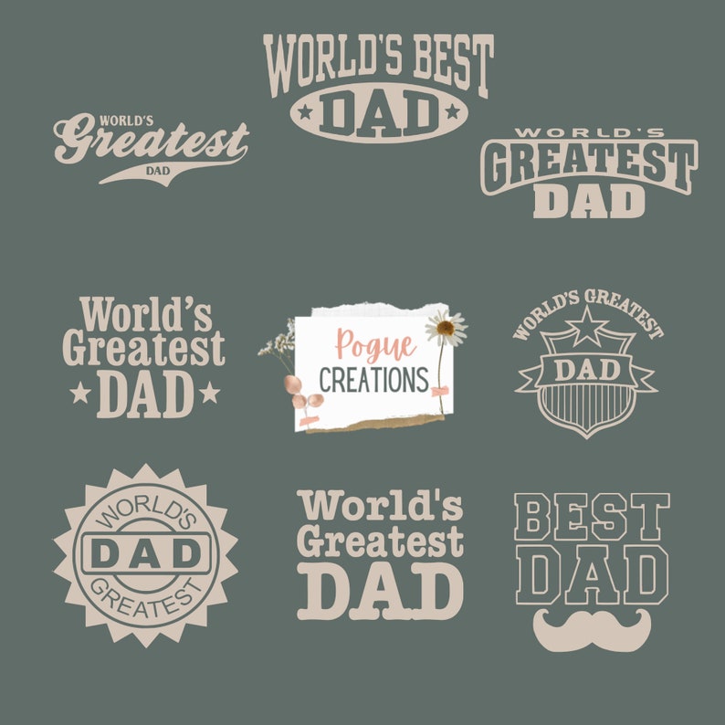 Hat Patch SVG File Dad Bundle - Etsy