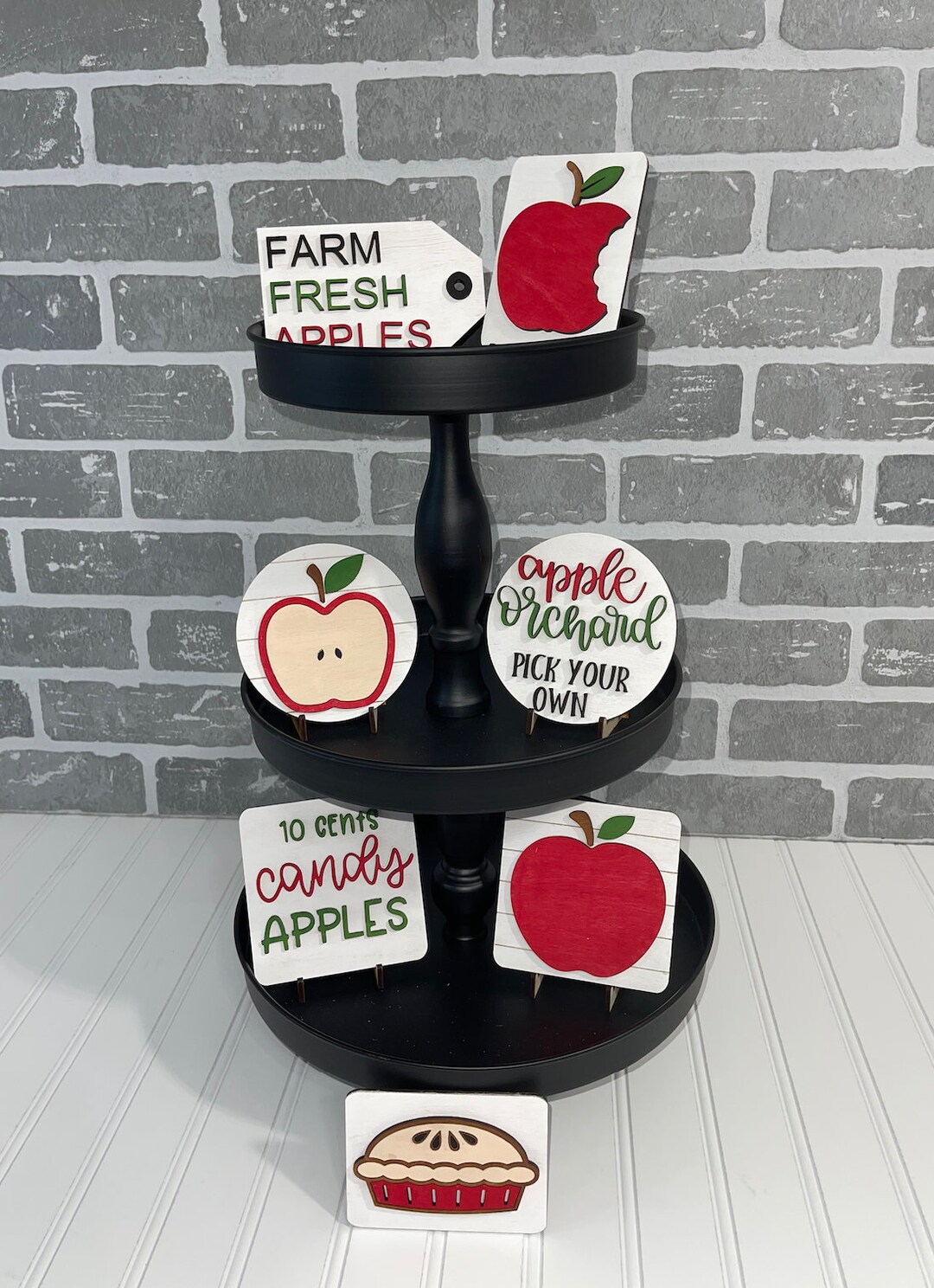 Apple Tier Tray DIY Kit - Etsy