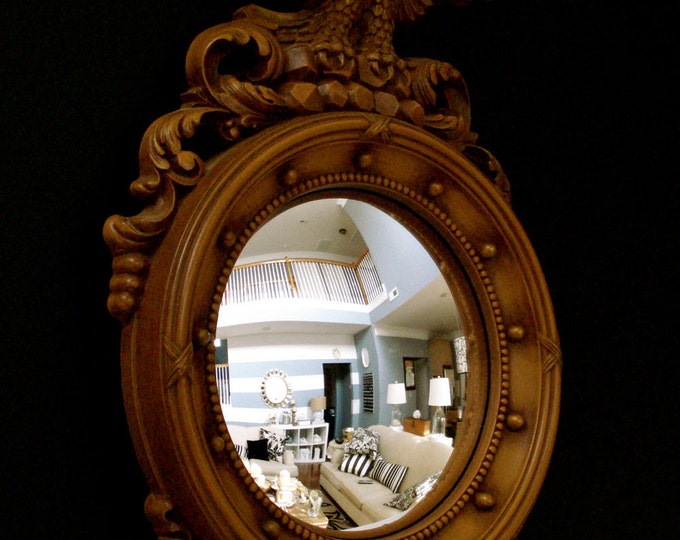Vintage Syroco Eagle Mirror - Etsy