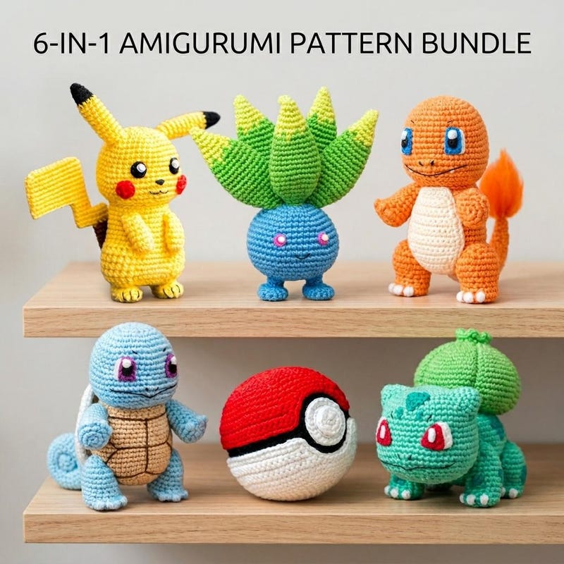 Pokemoncrochet Pattern - Etsy