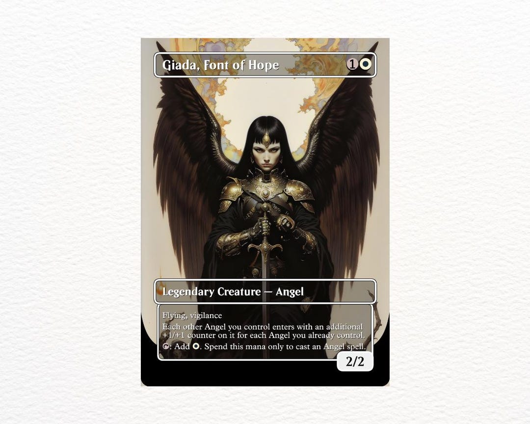 Giada, Font of Hope TCG Proxy Card - Commander Deck, EDH - Etsy Australia