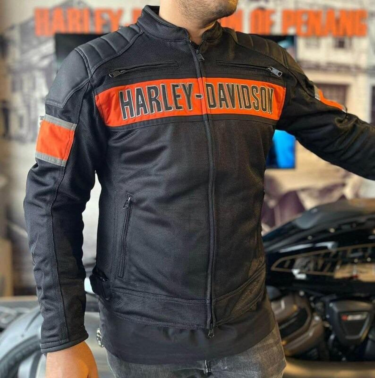 Handmade HD Trenton Mesh Motorcycle Jacket for Rider Gift for Him - Etsy