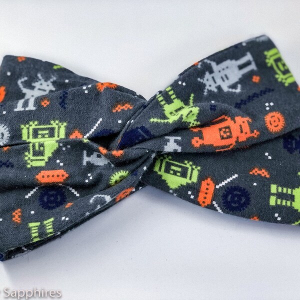 Robot Headband - Etsy