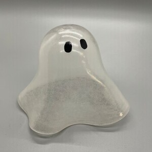 Handblown Glass Ghost Tea Light Cover, Glow in the Dark - Etsy