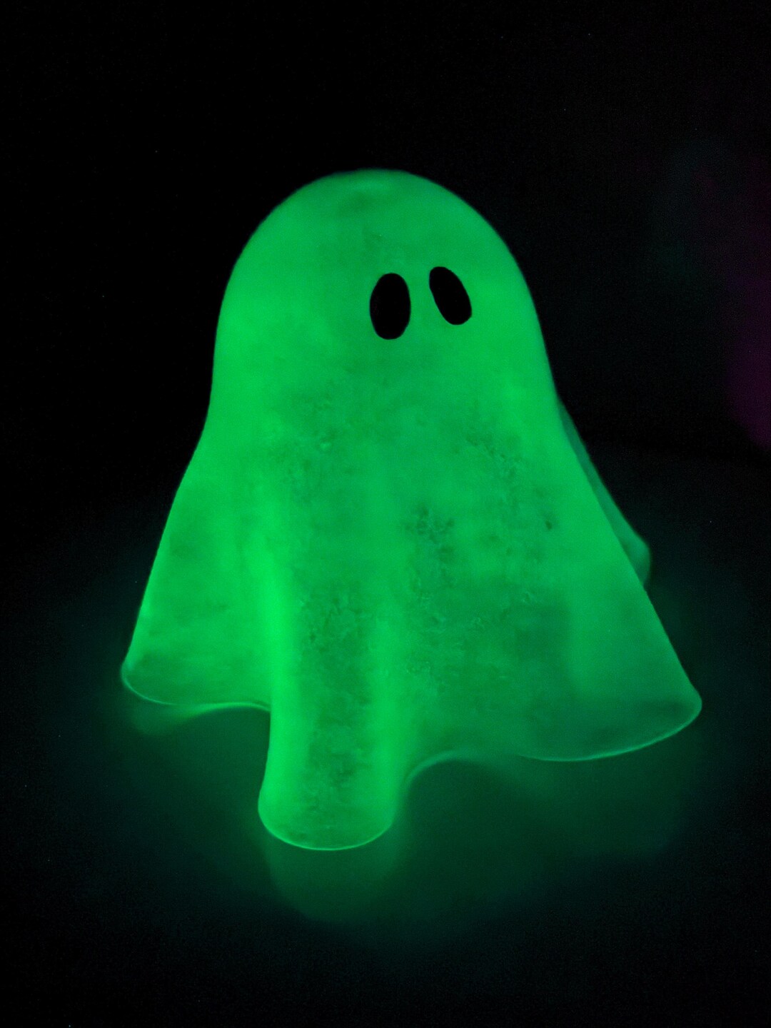 Handblown Glass Ghost Tea Light Cover, Glow in the Dark - Etsy