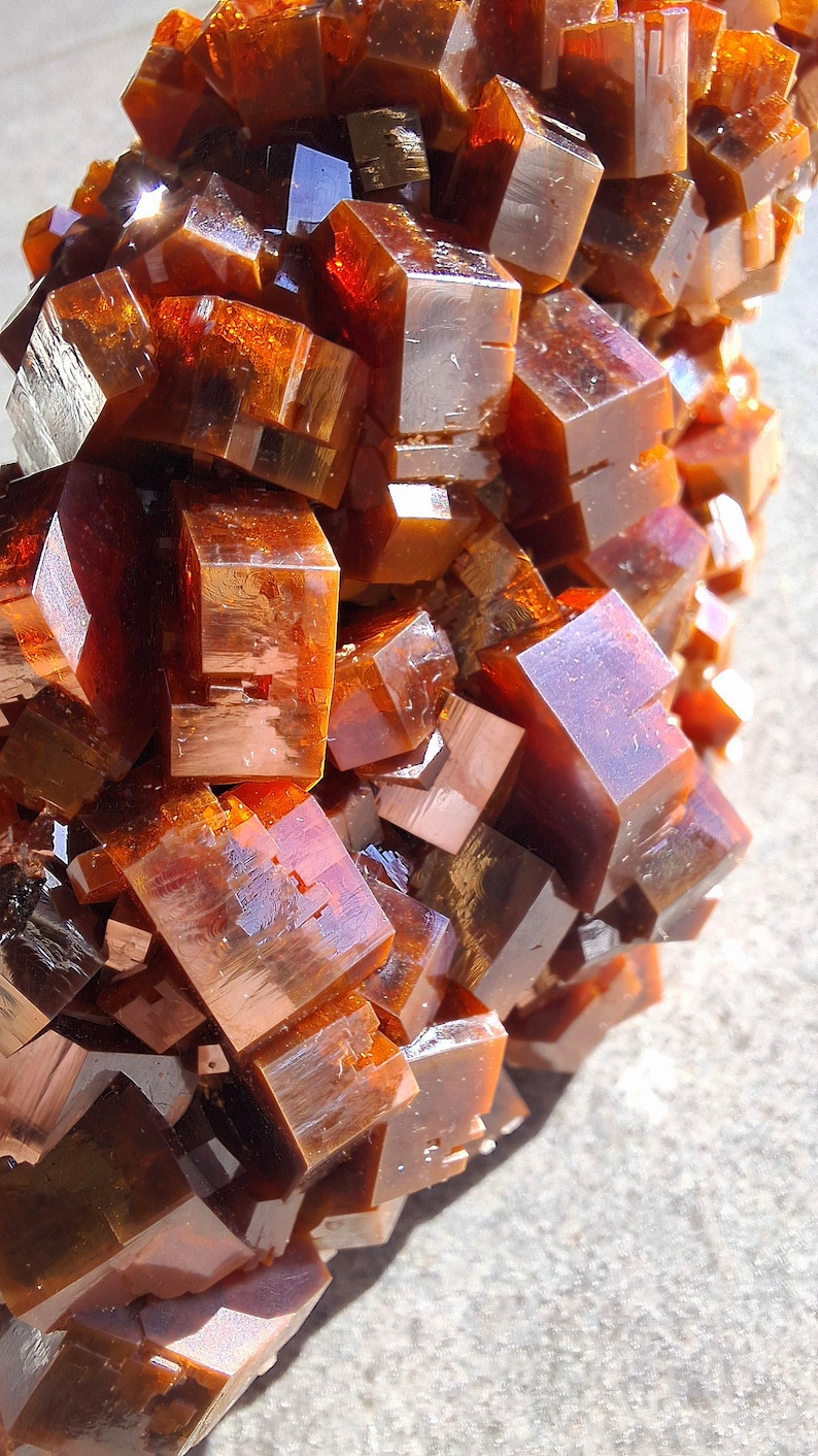 Mibladen Morocco Vanadinite Crystals - Museum Quality Mineral Specimen ...
