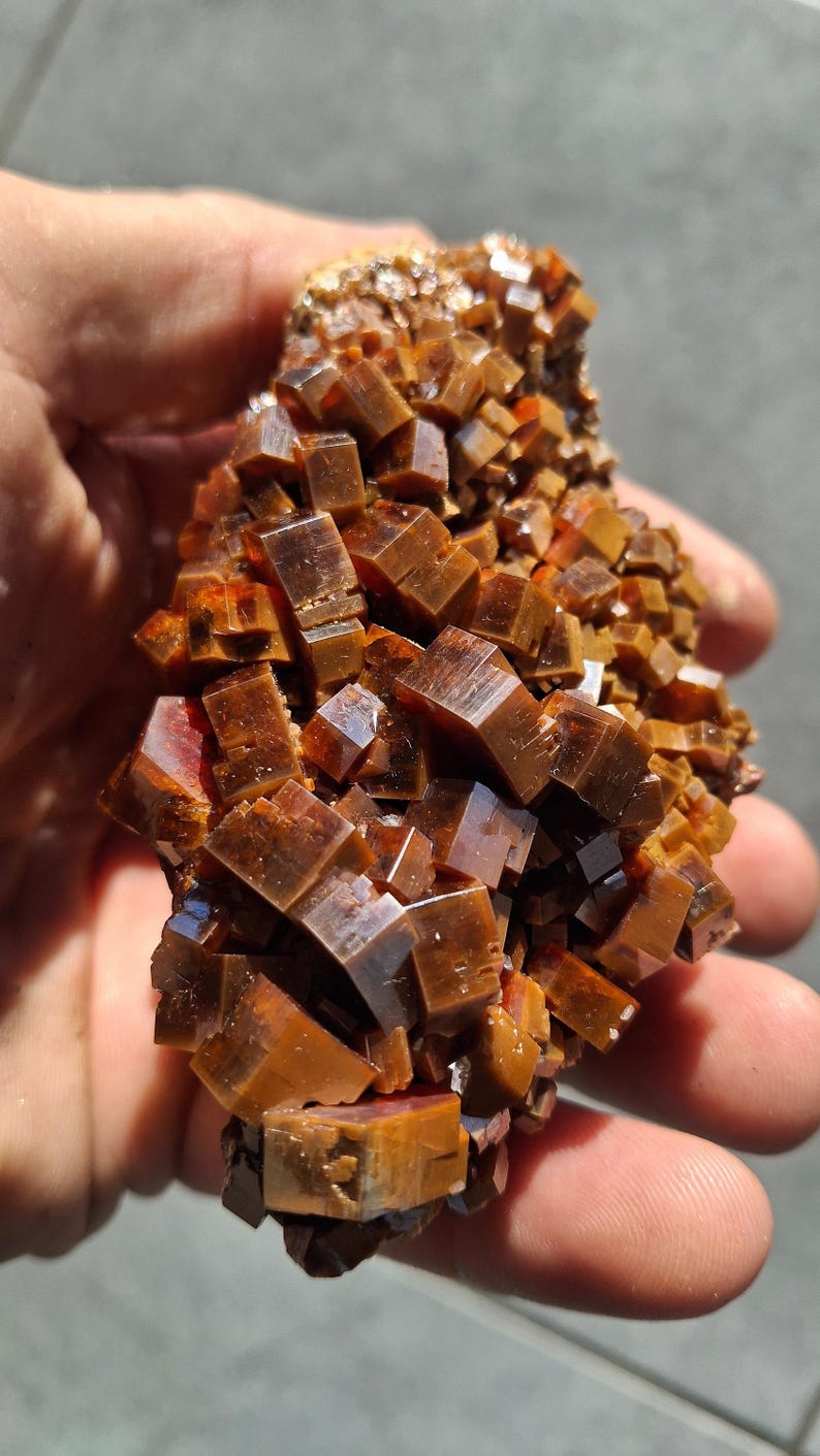 Mibladen Morocco Vanadinite Crystals - Museum Quality Mineral Specimen ...