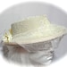 Bridal Hat & Veil Ivory Lace Bridal Hats Wedding Accessories BH- - Etsy