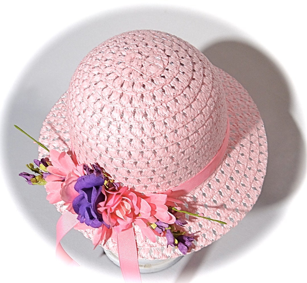 Little Girls Easter Bonnet Tea Party Hats GH-148 - Etsy