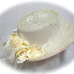 Bridal Hat & Veil Ivory Lace Bridal Hats Wedding Accessories BH- - Etsy