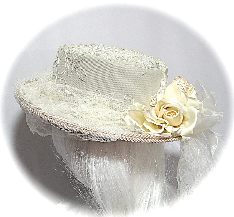 Bridal Hat & Veil Ivory Lace Bridal Hats Wedding Accessories - Etsy