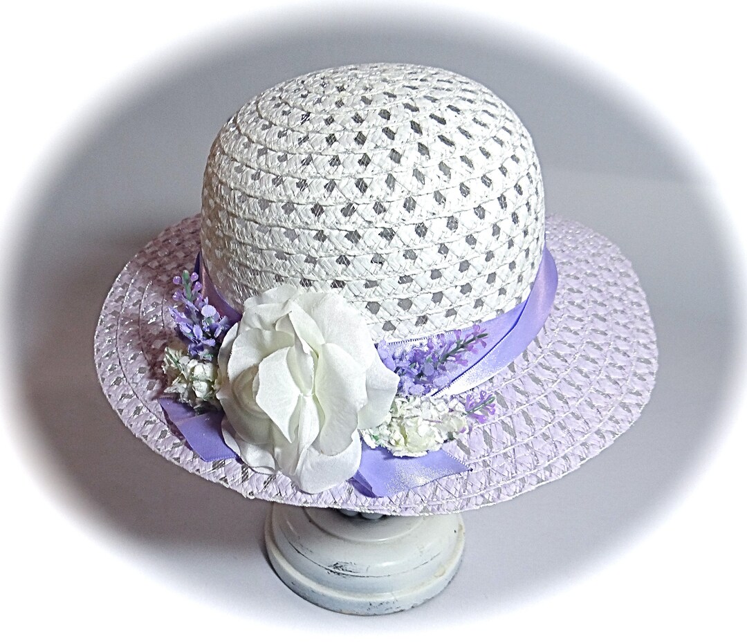 Little Girls Easter Bonnet Sun Hats Tea Party Hat GH-126 - Etsy