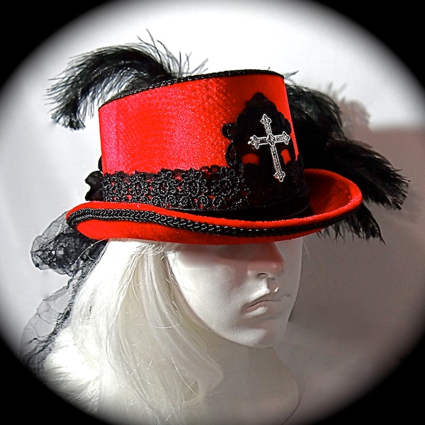 Gothic Top Hat - Etsy