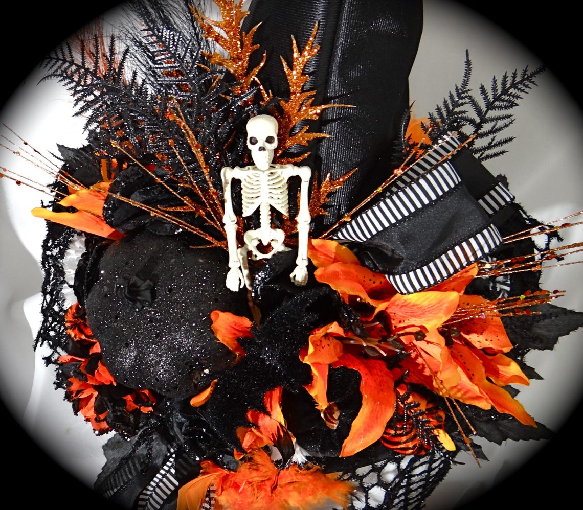 Tiger Lily Witch Hat Orange Halloween Costumes WH-100 - Etsy